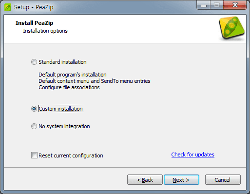 알타나티브 - 남들과는 다르게: 알집 놔두고 피집(PeaZip)은 왜?
