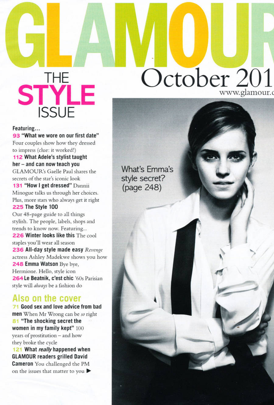 Ellie Barker NEA: Fashion Magazine Contents