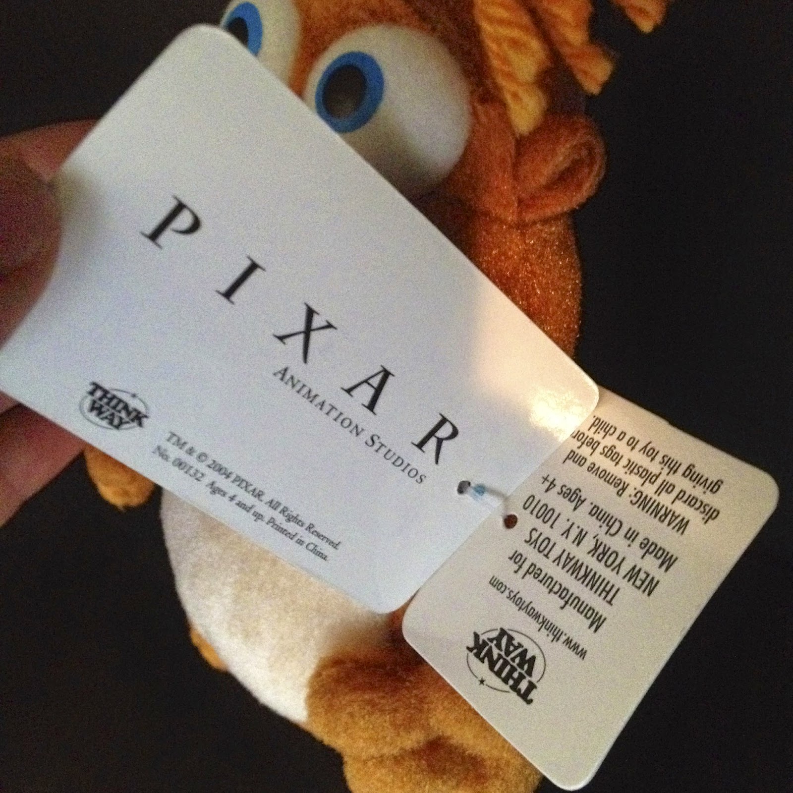 Dan the Pixar Fan: Boundin: Gopher Plush