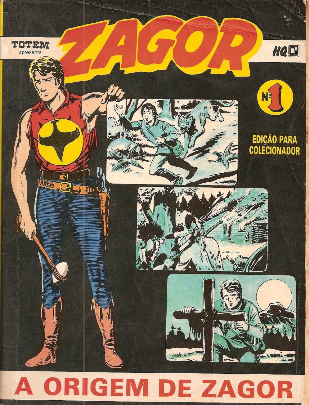 Gibis Clássicos: Zagor n° 1 - Editora Record