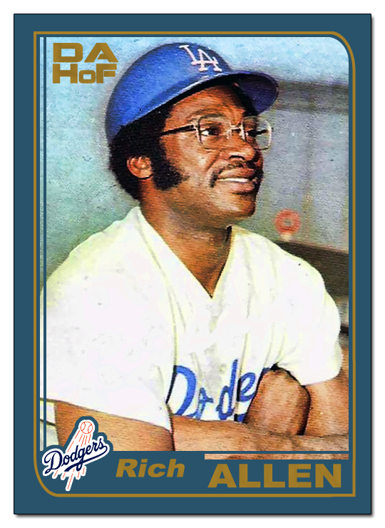 Dick Allen Hall of Fame: 2001 Topps Dick Allen - Dodgers