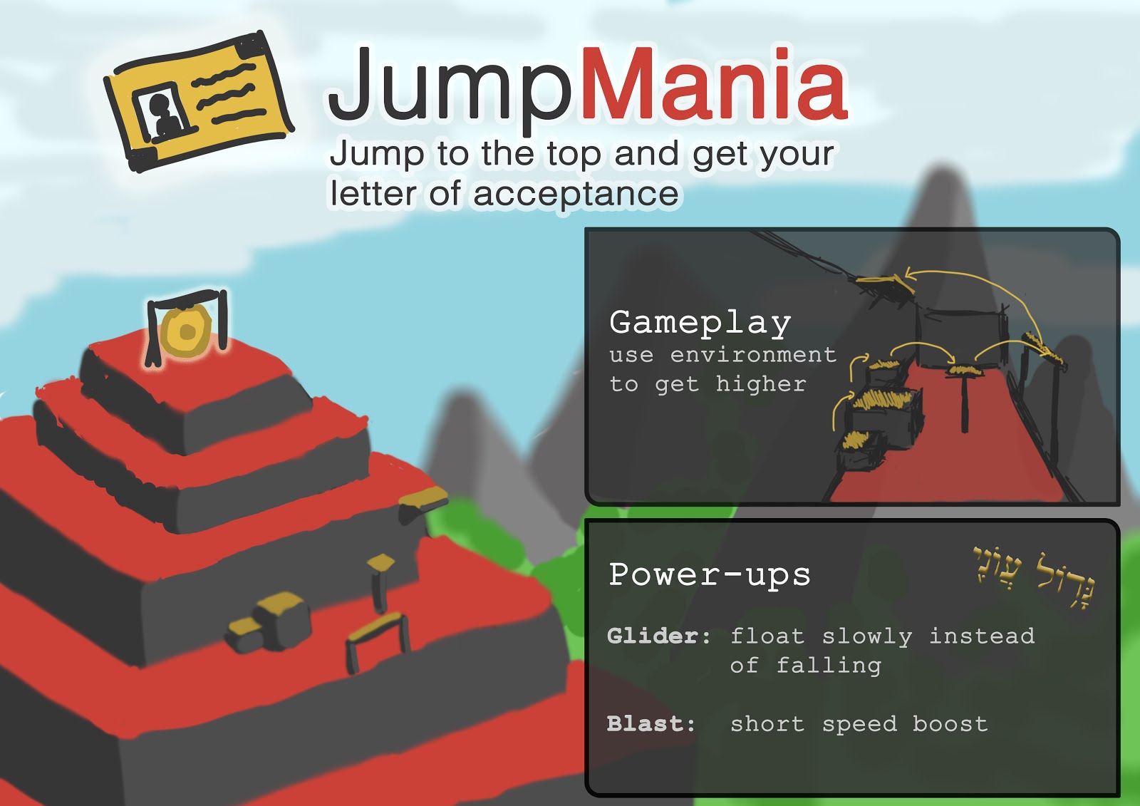 Development of JumpMania: One Page Design