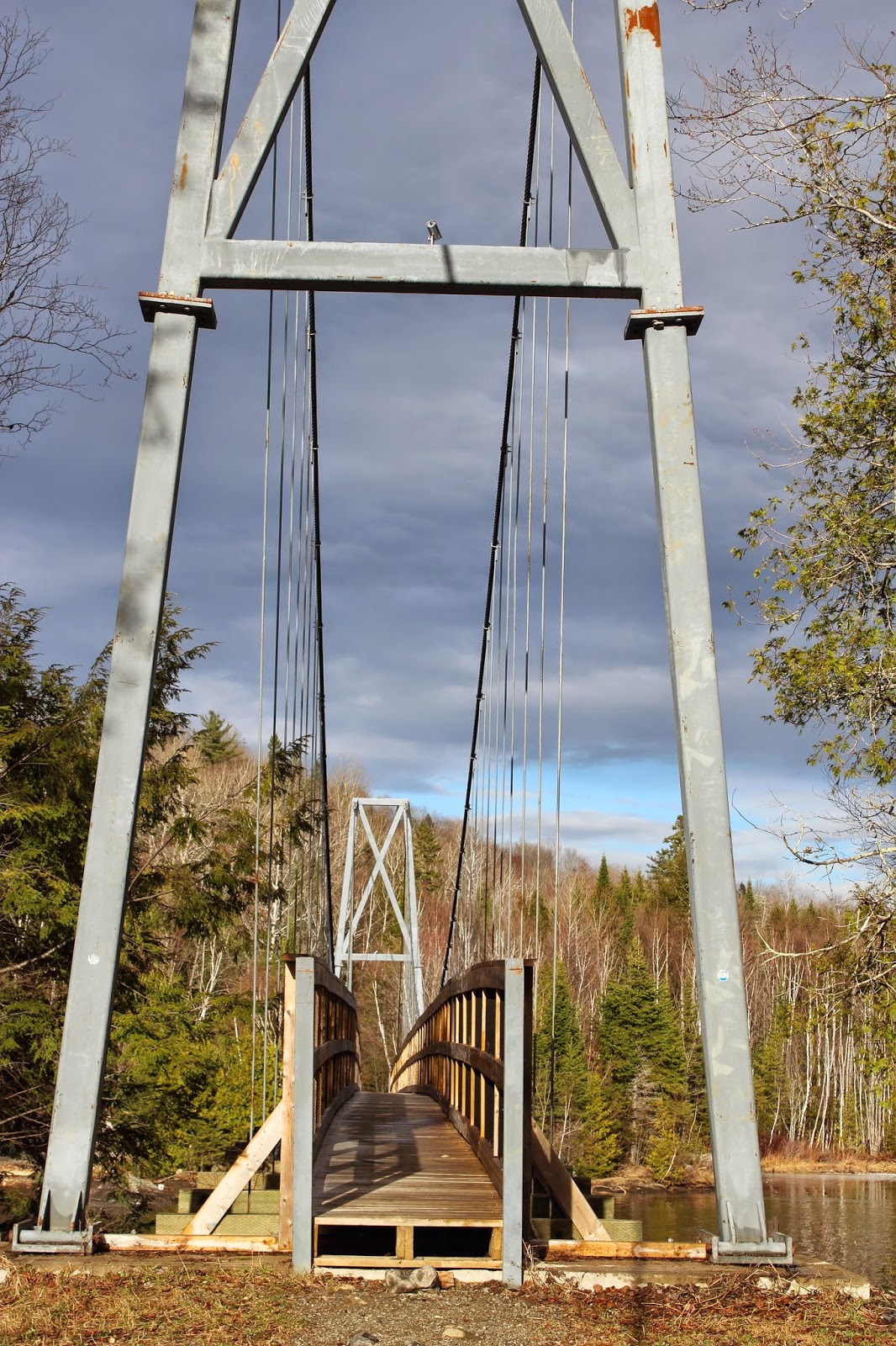 Waterfalls and More: Shogomoc Suspension Bridge