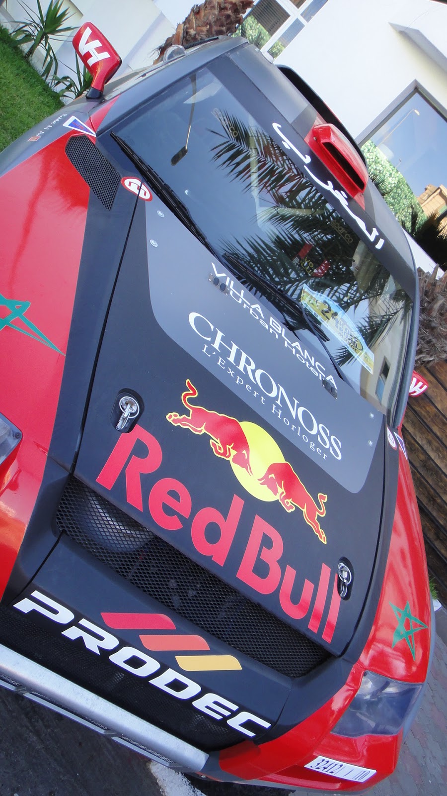 Red Bull Maroc partenaire du Morocco Racing team: Red Bull Maroc