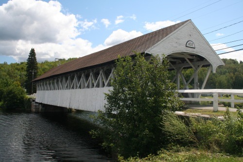Blue Roads to Hiking Trails: Jay Covered Bridge