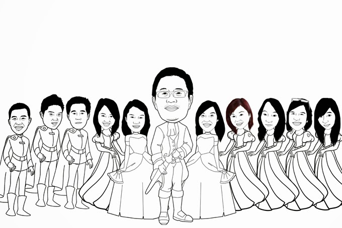 PESAN KARIKATUR MURAH: Karikatur Line Art