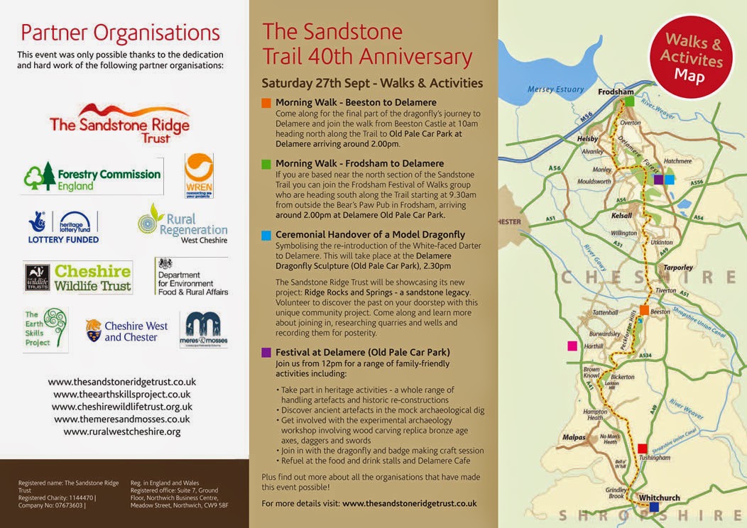 Wirral Wildlife Blog: 40 Years of the Sandstone Trail