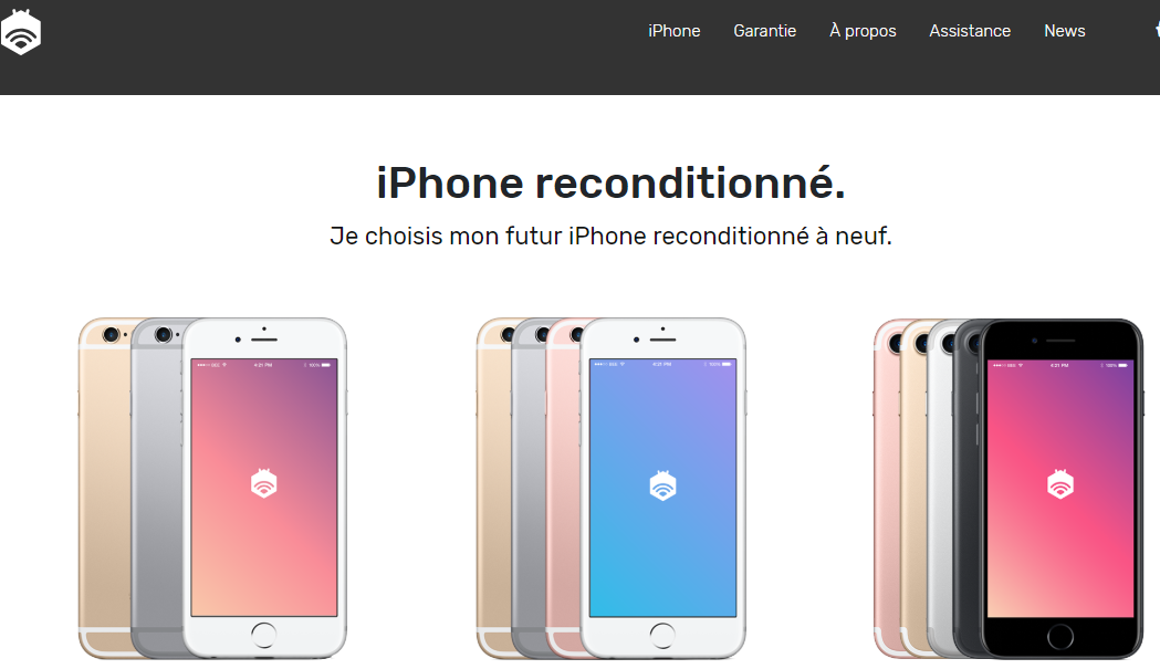 C'est là que j'ai découvert Beephone! http://www.beephone.fr/