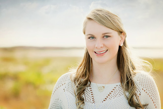 pretty sights on a sandbar: Nantucket Senior Portrait
