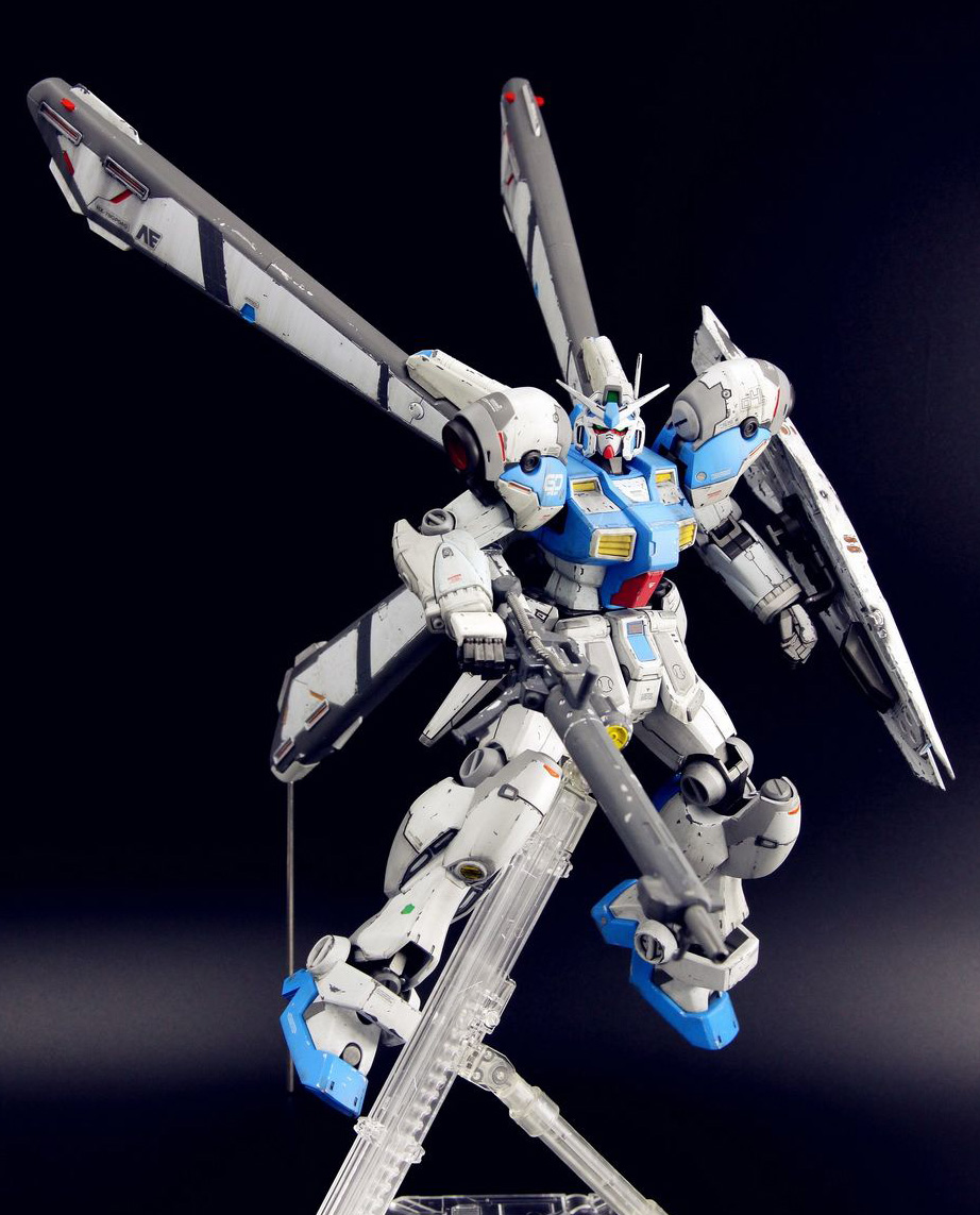 GUNDAM GUY: RE/100 Gundam Gp04 Gerbera - Painted Build
