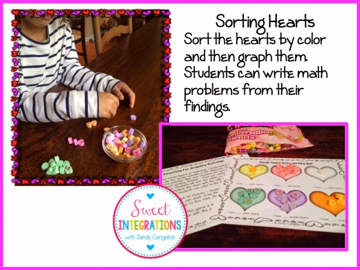Candy Heart Valentine Activities With FREEBIE | Sweet Integrations