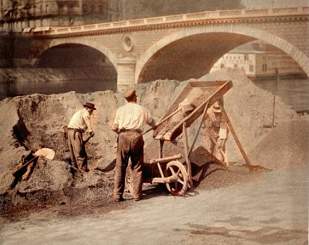 French Vocabulary Illustrated: terrassier