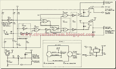 Build a Preamplifier Transmit Receive Sequencer Circuit Diagram