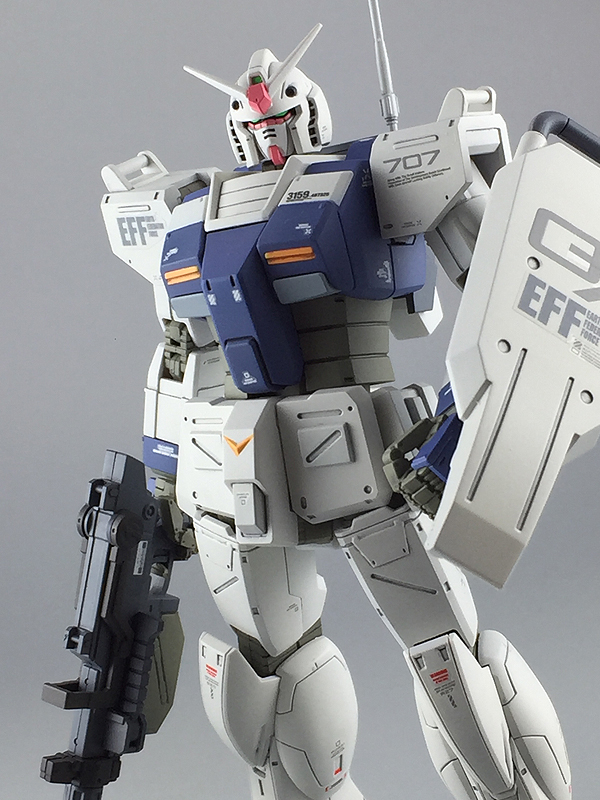 GUNDAM GUY: HG 1/144 Gundam Local Type - Customized Build