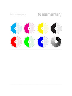 A Passionate of Elementary: elementary os - Print test page