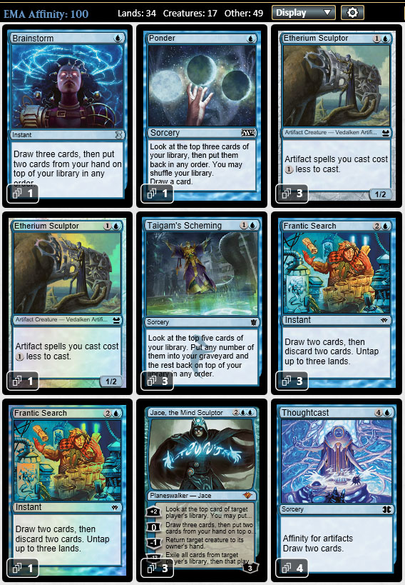 Magic the Gathering Adventures: [Vintage] Casual Affinity Part 1 of 2