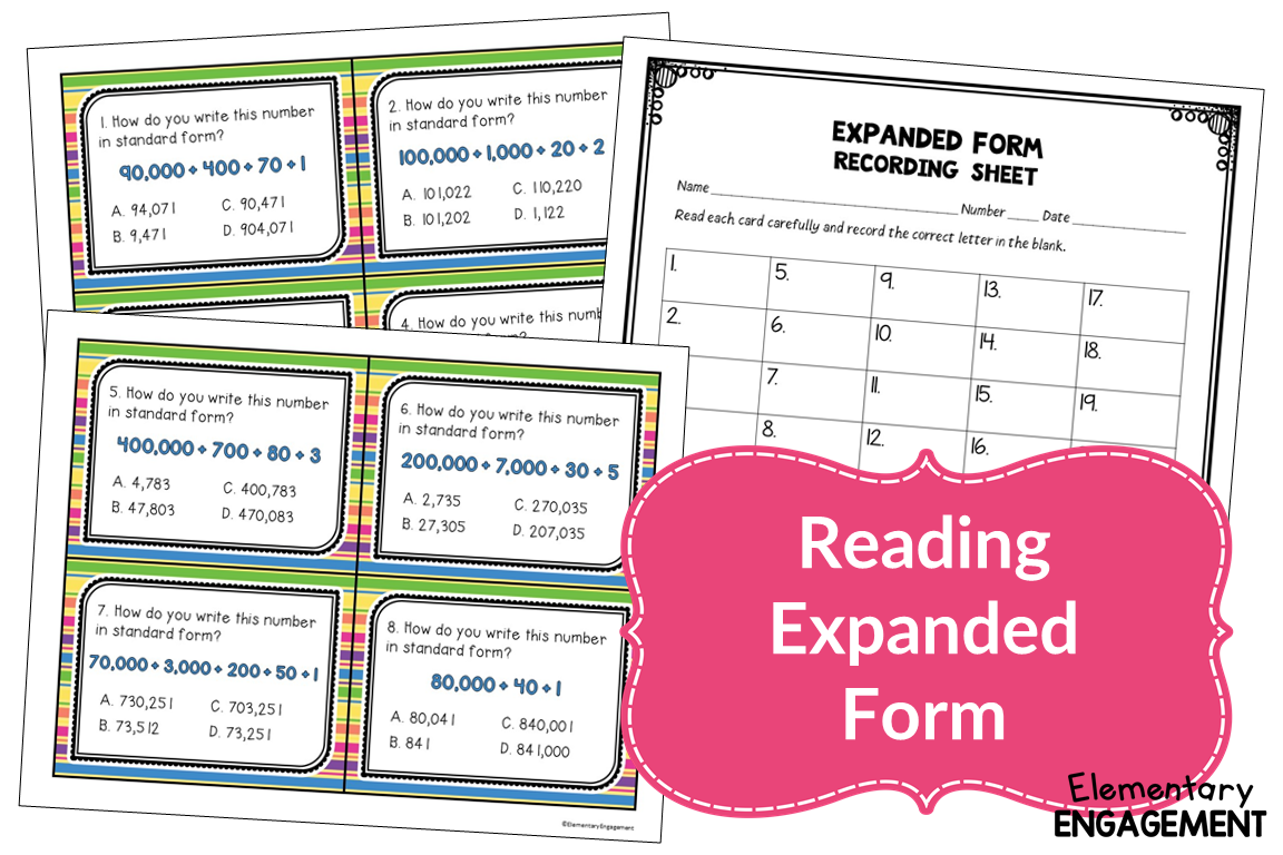 Creating a Math Challenge Bin - Elementary Engagement