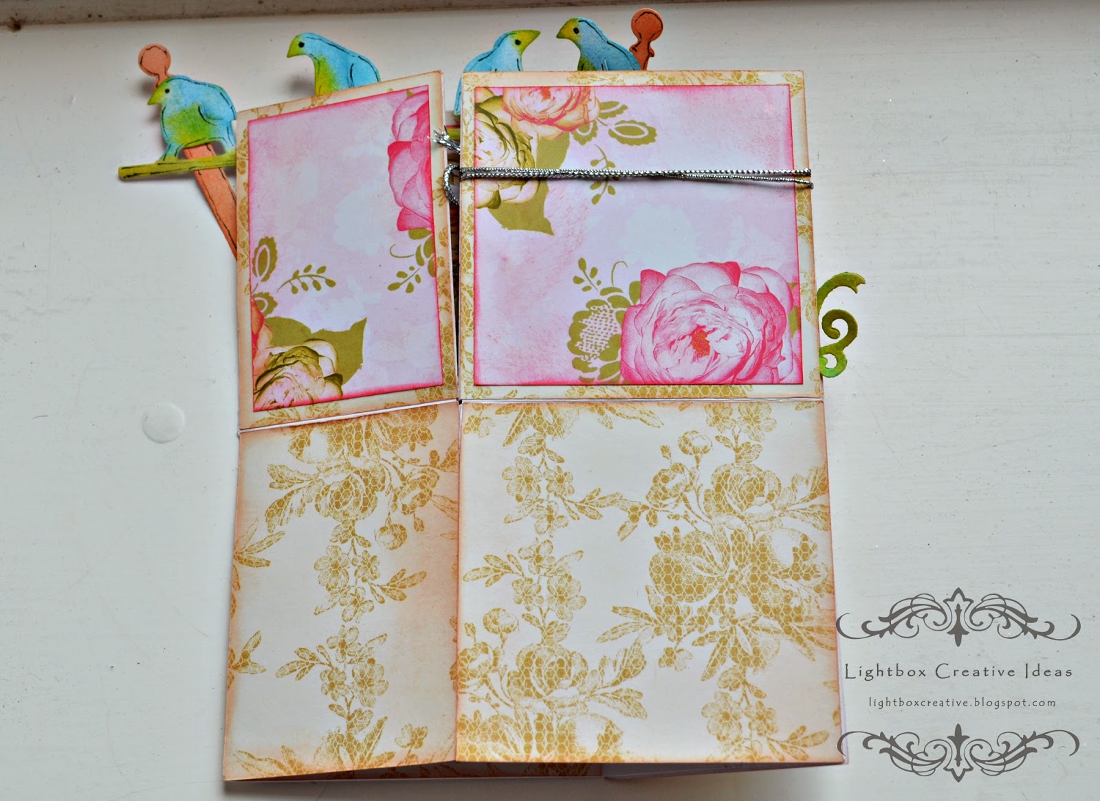 Lightbox creative Ideas: Pop- up box card