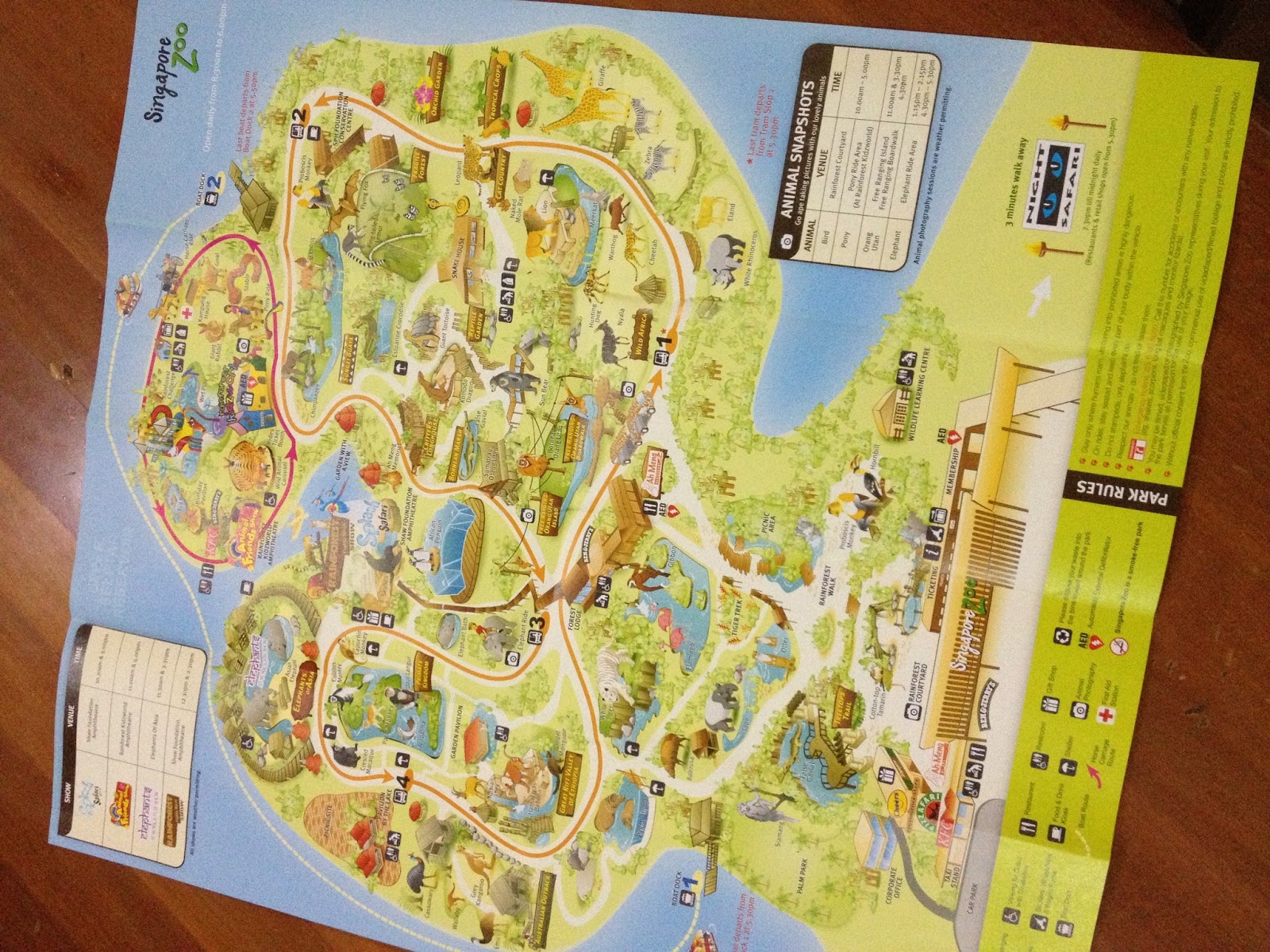 Singapore Zoological Gardens: More research...