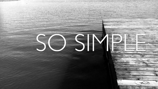 So Simple