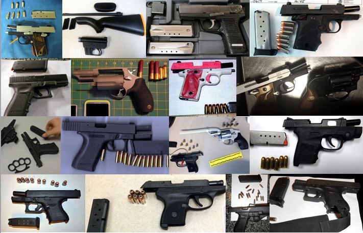 TSA Week in Review Sept. 23rd - 29th - 72 Loaded Firearms, 5-Bladed ...
