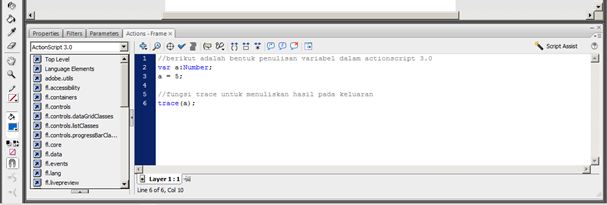 Mahir Actionscript 3 Dalam 60 Menit Tahap 1 - TKJ