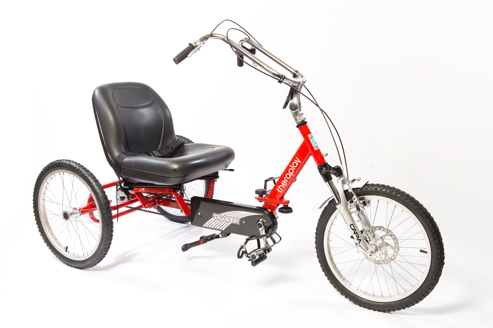 TRIAID Rehabilitation Products: The Tracer and Tracer Junior Tricycles