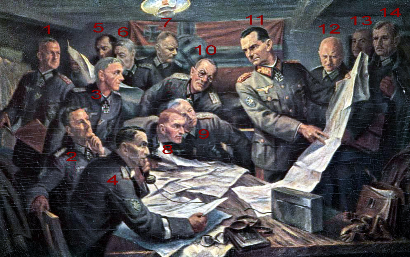 NAZI JERMAN: Foto 1. Gebirgs-Division / 1. Volks-Gebirgs-Division