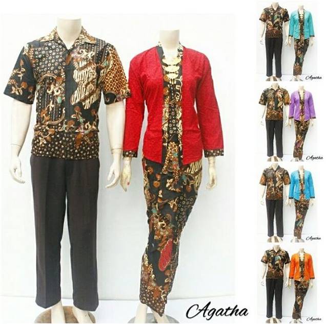 10 Model Baju Batik Sarimbit Pasangan Modis Menarik 2020