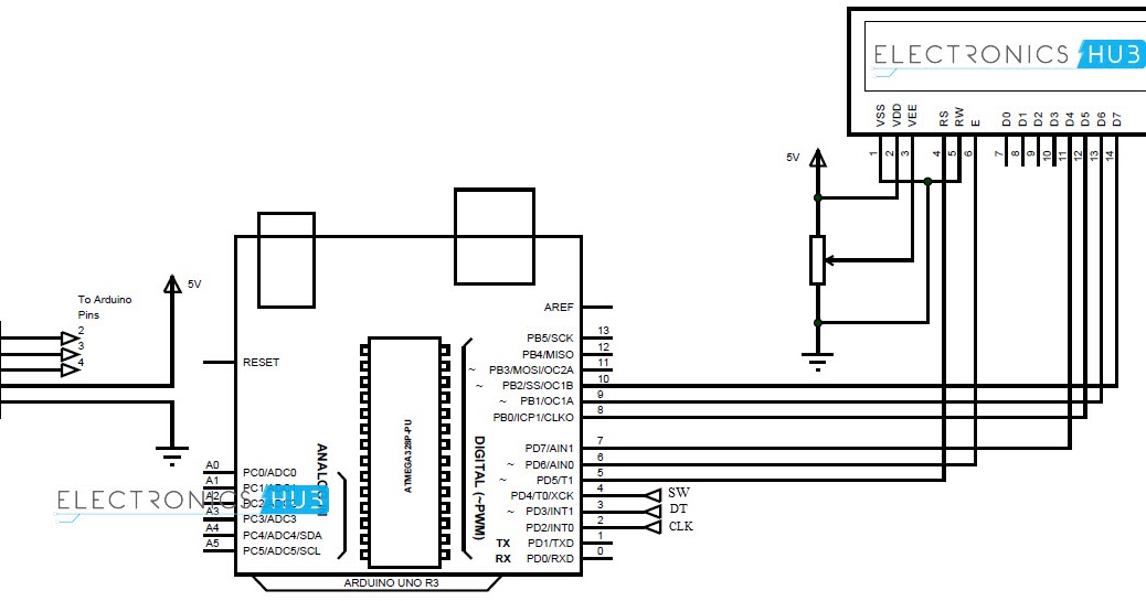 Rotary Encoder With Arduino ~ ENGINEERING PROJECTS Rotary Encoder With Arduino ~ ENGINEERING PROJECTS
