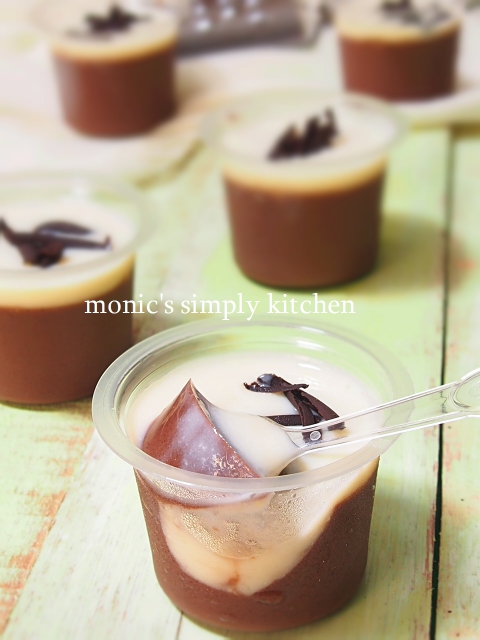Puding Coklat ala KFC - Monic's Simply Kitchen