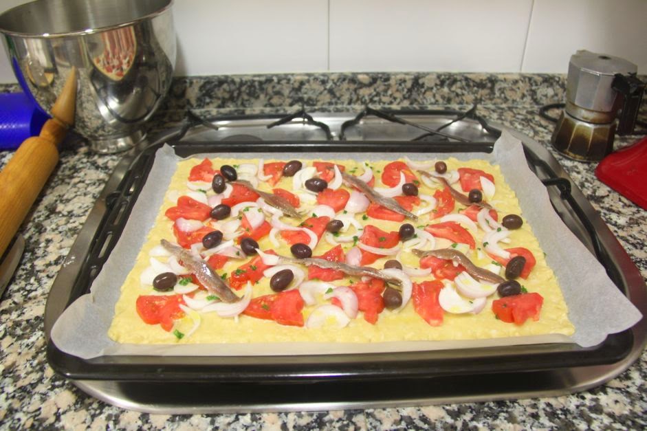 e-cuina: Coca de tomàquet i ceba