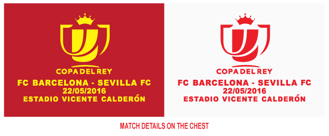 Football teams shirt and kits fan: Copa Del Rey 2016 Patch