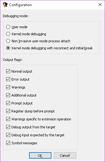 Kernel Debugging With Windbg And Idapro Windows 10 Target