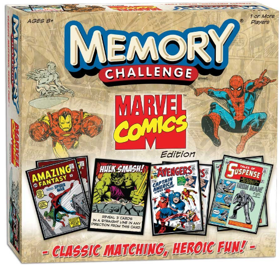 The Playful Otter: Memory Challenge Marvel Comic