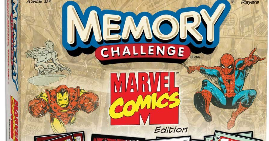 The Playful Otter: Memory Challenge Marvel Comic