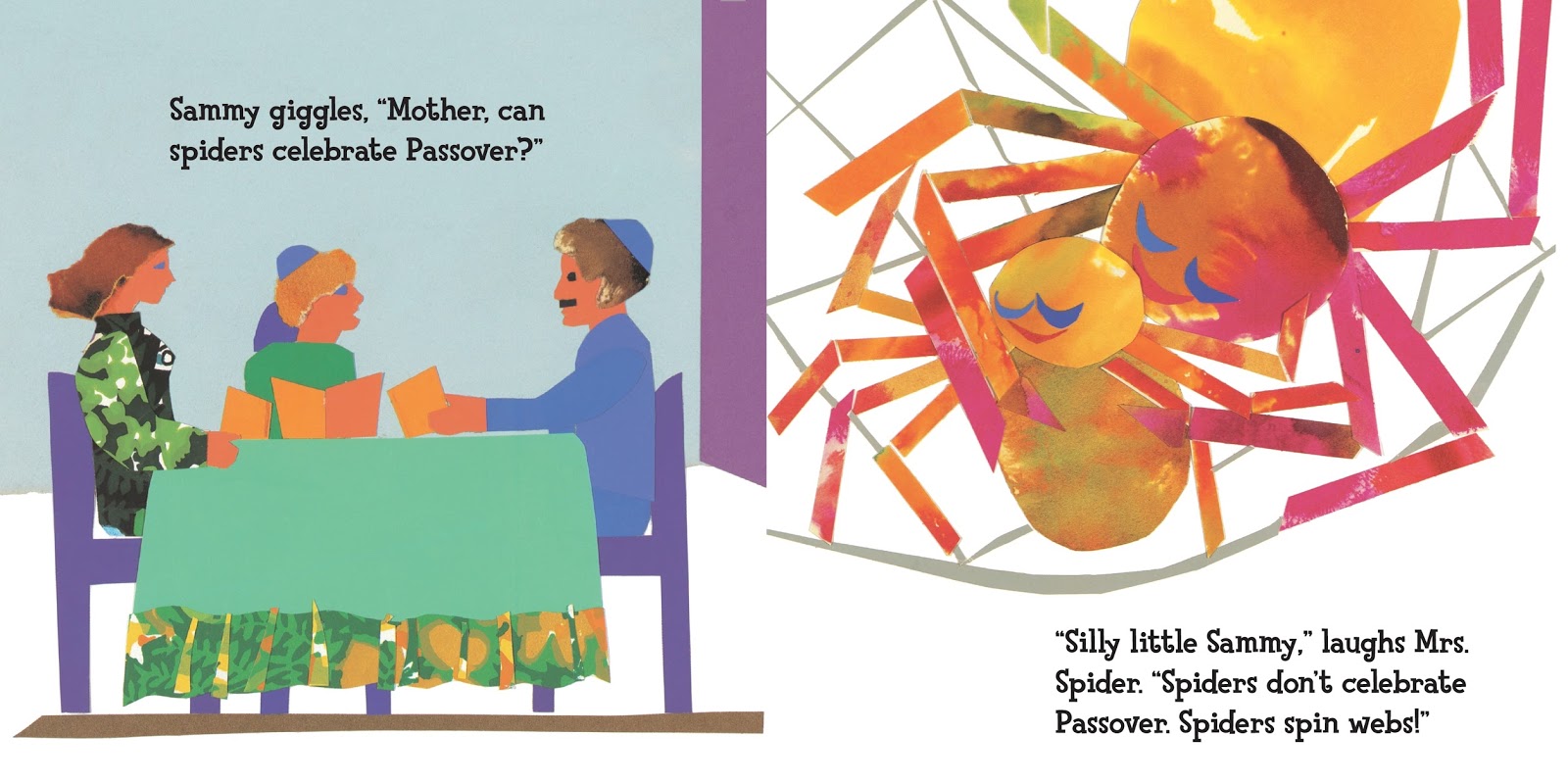 Kar-Ben Publishing: Sammy Spider Craft Celebrates Shapes This Passover!