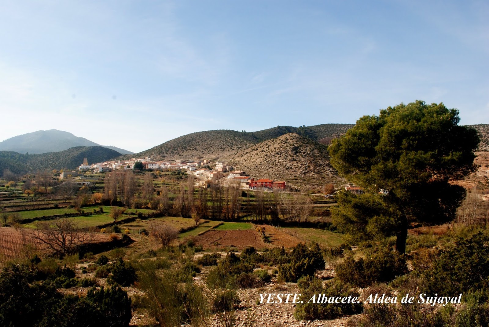 Yeste. Albacete. Paisajes: YESTE. Aldea de Sujayal