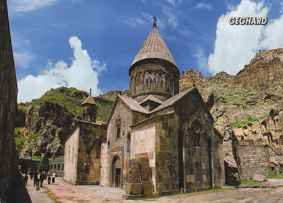 My UNESCO World Heritage Postcards: Armenia - Monastery of Geghard and ...