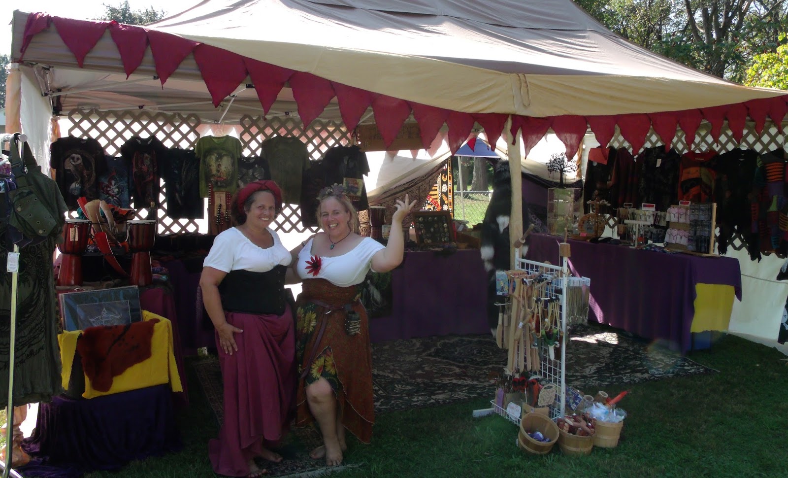 W.A.Rusho Author: Vendors and Merchants at a Medieval/Renaissance Faire