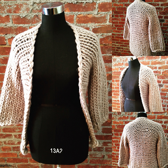 Lovely Yarn Escapes : The Sumptuous Sexy Fearless Cardigan
