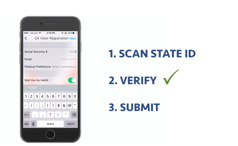 Register to vote in 30 seconds by scanning your ID - Tech News 24h