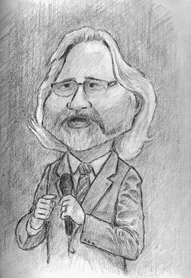 Stephen Lawson's Drawing on Inspiration: A Local Politician