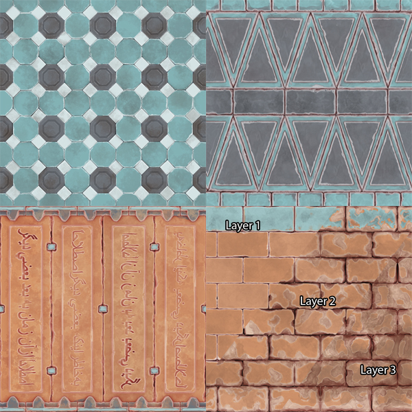 A Technical Artist's Blog: The Beauty of Tiling Trim Textures