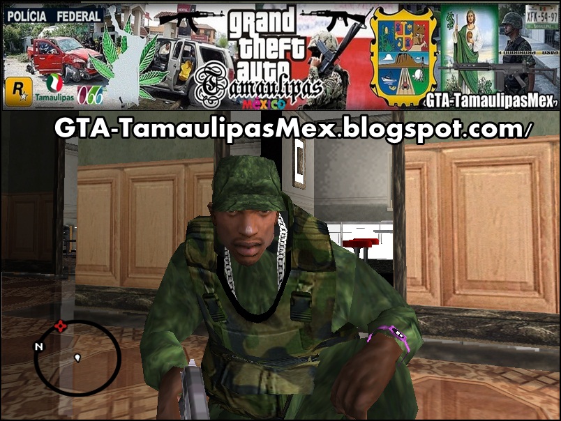 GTA Tamaulipas - La Nueva Generación de Mods: Traje militar para CJ.
