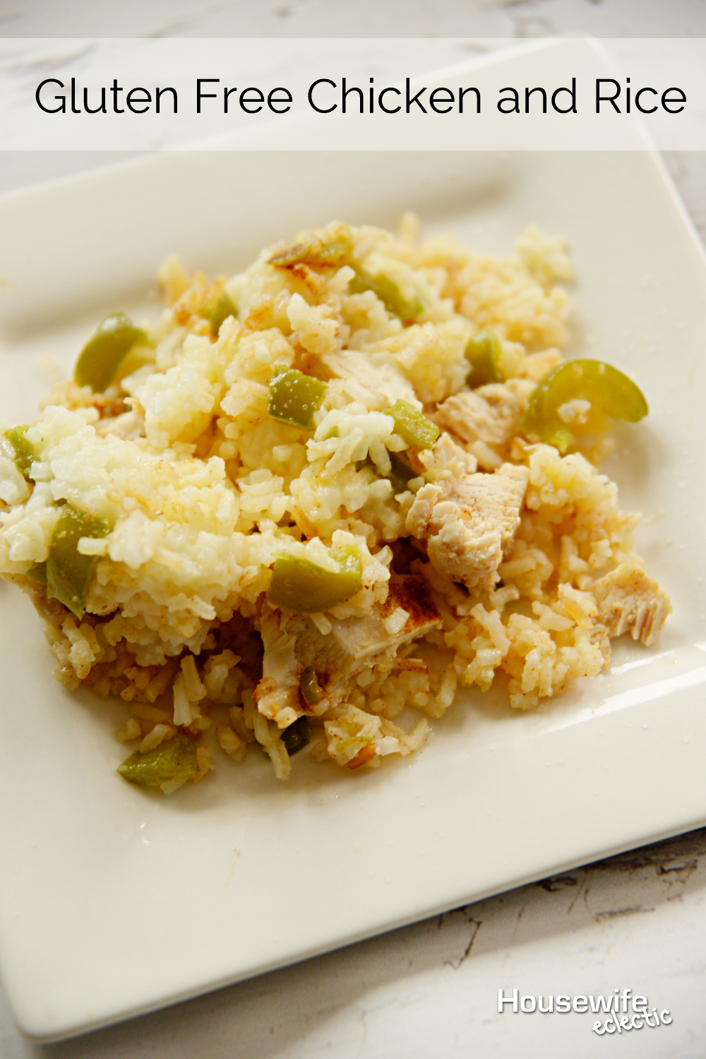 Gluten Free Chicken and Rice - Housewife Eclectic