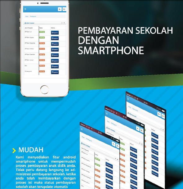 SMART SCHOOL (SISTEM PEMBAYARAN SEKOLAH ONLINE DAN TERINTEGRASI) - Karen Technology Indonesia
