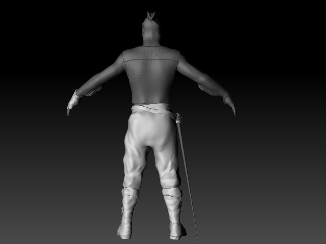 Character: Full Body Render (Midterm)