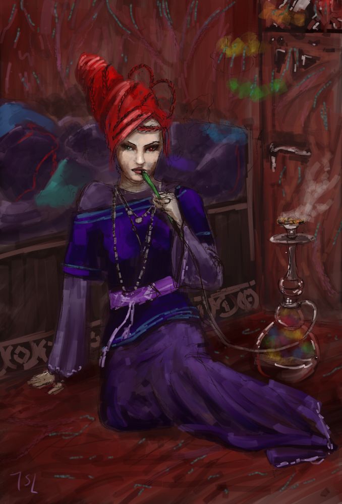 Ranarh's Art Blog: Ende and Xayide