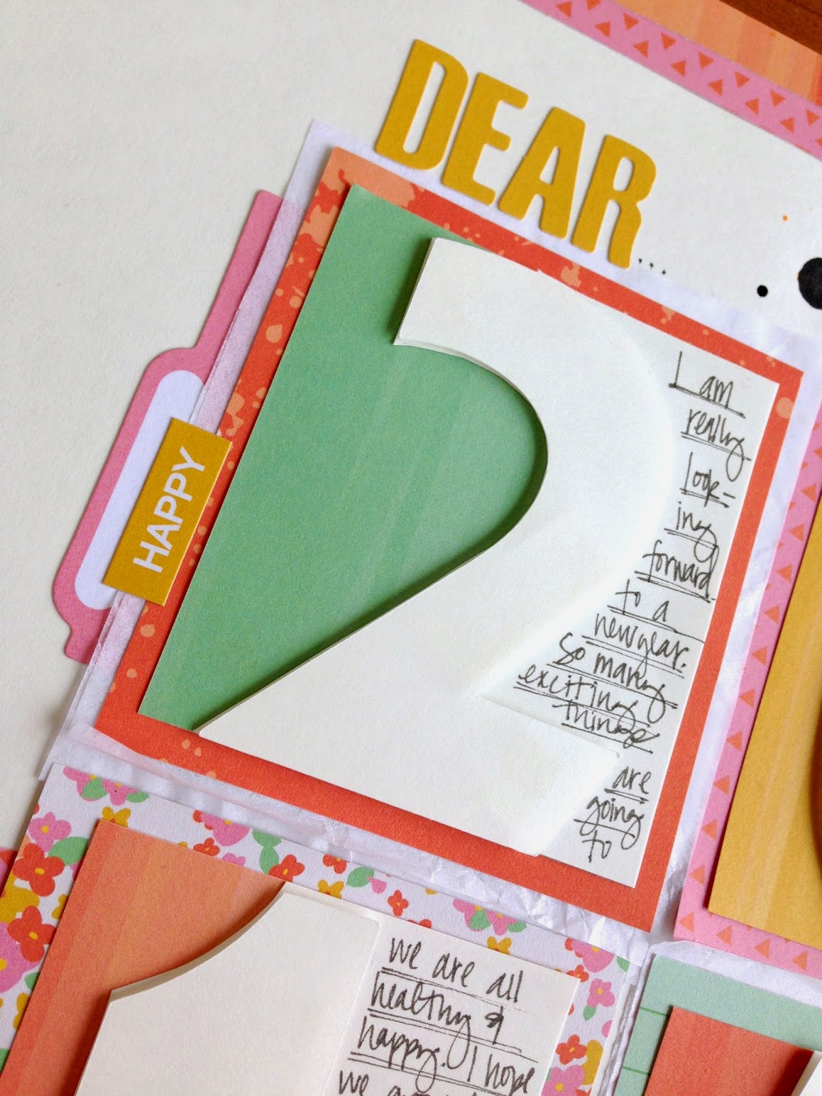 Precocious Paper: Dear 2015 - Chickaniddy Crafts